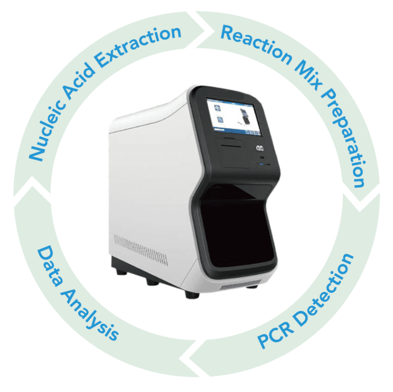 Fully Automated All-in-One Molecular Diagnostics Testing System